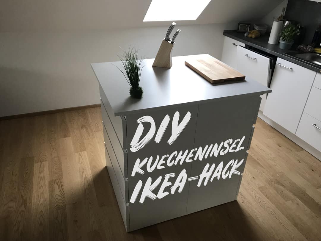 Elegantes Kã¼cheninsel Selber Bauen Ikea Hack Bild