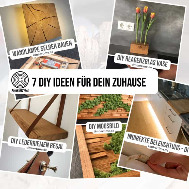 DIY Ideen - 7 einfache DIY Projekte für Zuhause