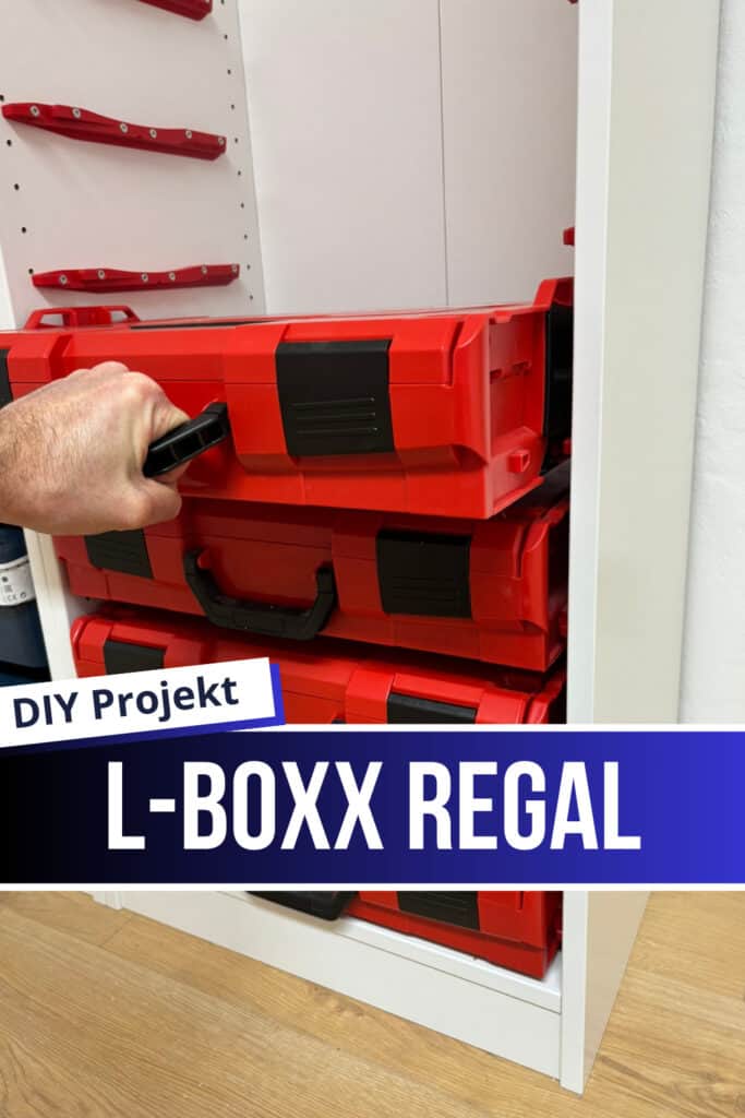 L-Boxx Regal Bauplan – platzsparende Aufbewahrung im IKEA Pax